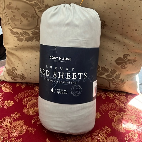 cosy house | Bedding | New Cosy House Luxury Bamboo Bed Sheet Size ...